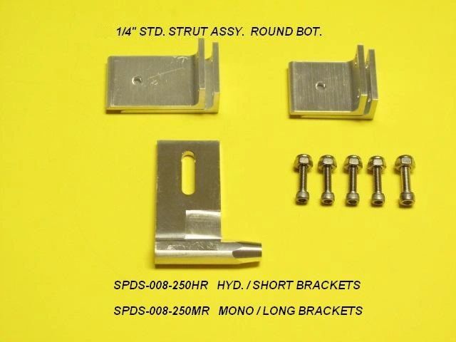 SPDS-008-250MR Large Mono Strut Assy. ( round bottom )