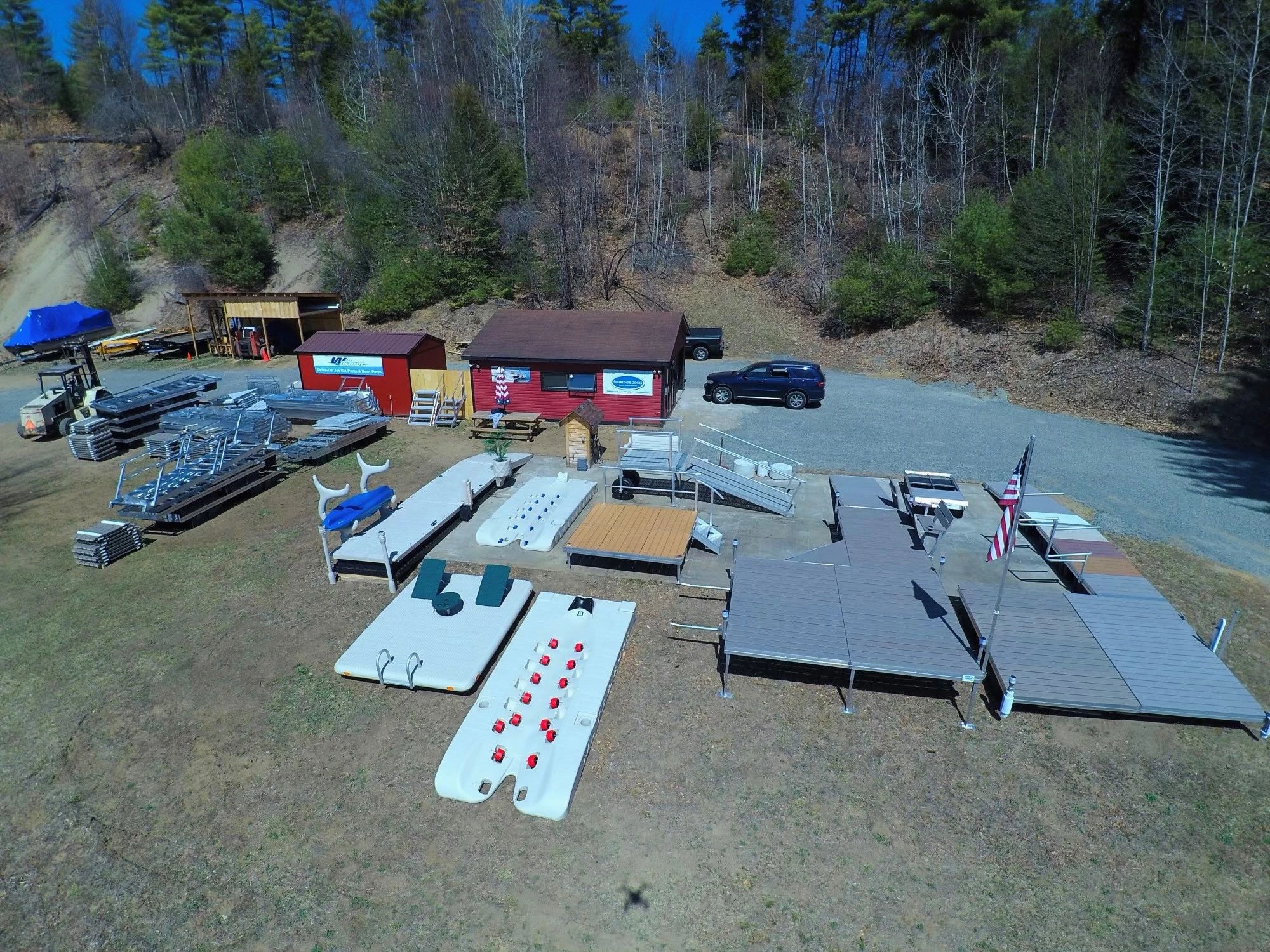Adirondack Floating Dock Shop - Docks - Northville, New York