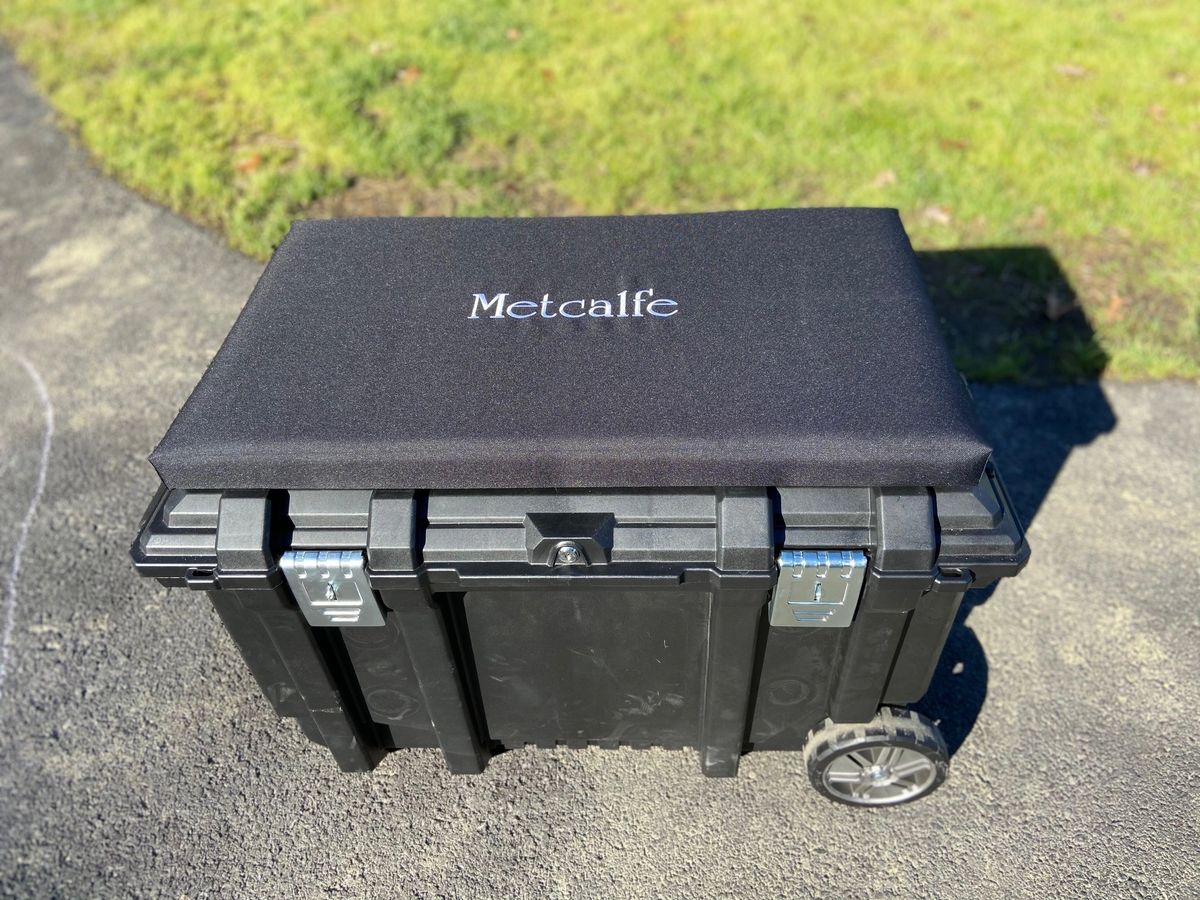 Embroidered Tack Trunk Cushion