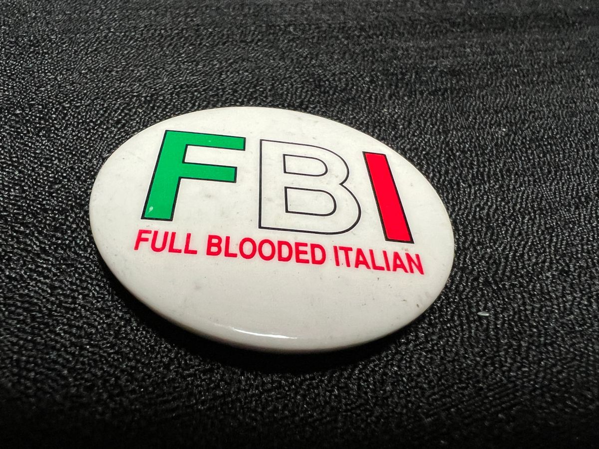Vintage Button: FBI - 1.5"