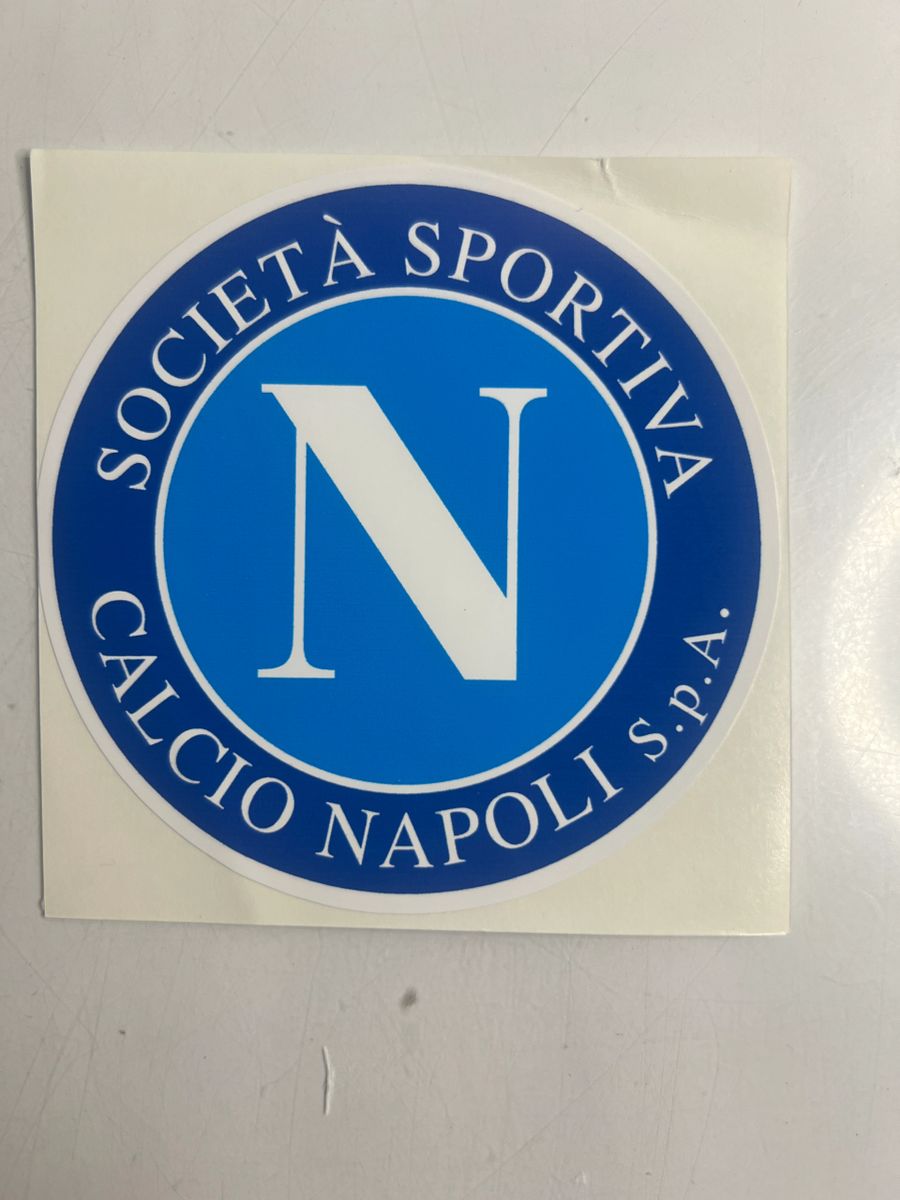 DECAL STICKER: NAPOLI CALCIO - Circle [#12]