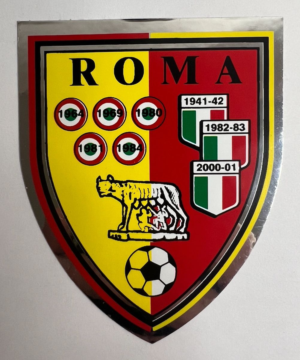 DECAL STICKER: Team ROMA Foil Shield [W]