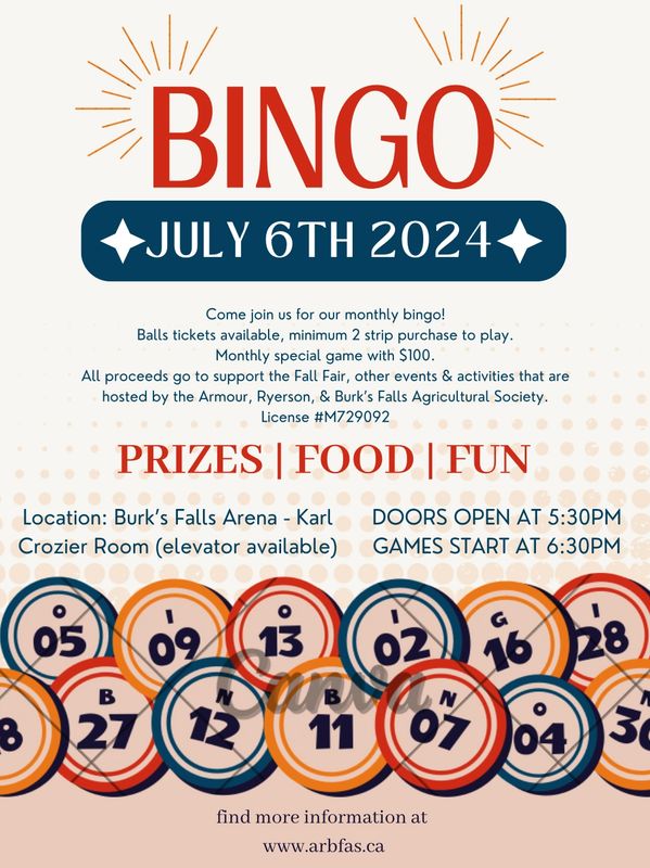 Fall Fair – Armour, Ryerson & Burk's Falls Agricultural Society