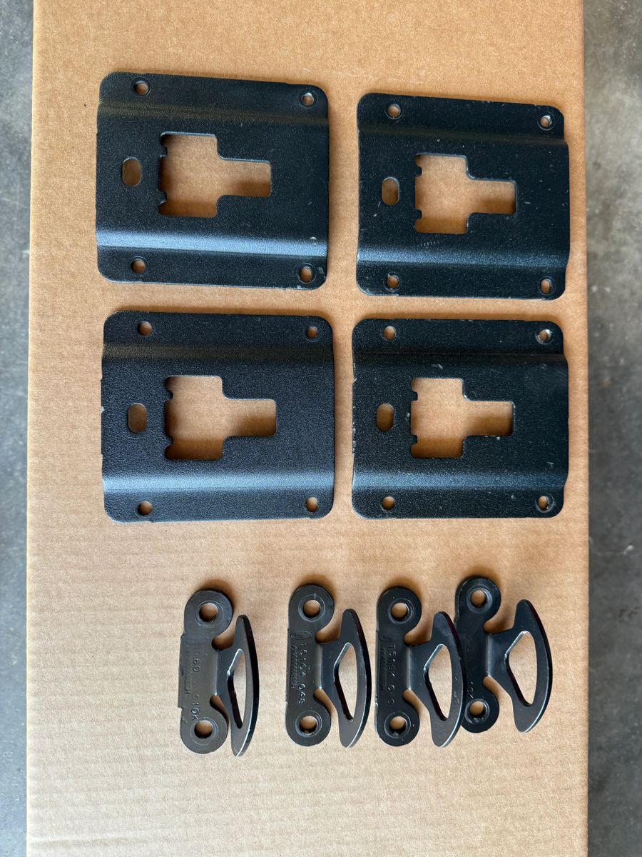 Ford F150 F250 F350 (8PCS) Truck Bed Cargo Tie Down Brackets 2015-2025