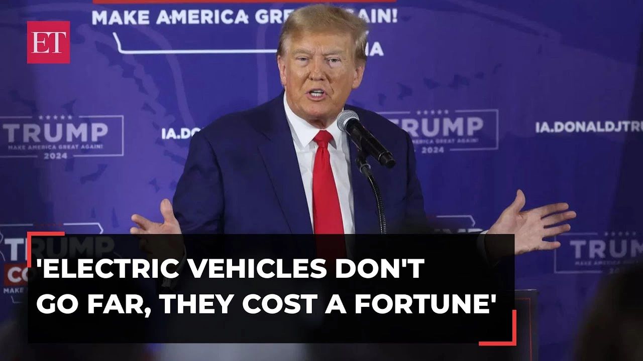 Trump's Anti-EV Manifesto is the same as the Eco-Terrorists