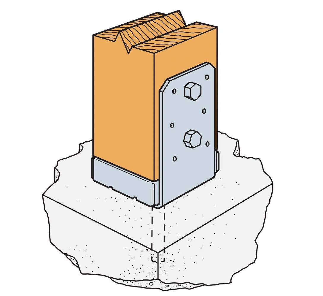 Choosing a Post Base for a Timber Frame Structure