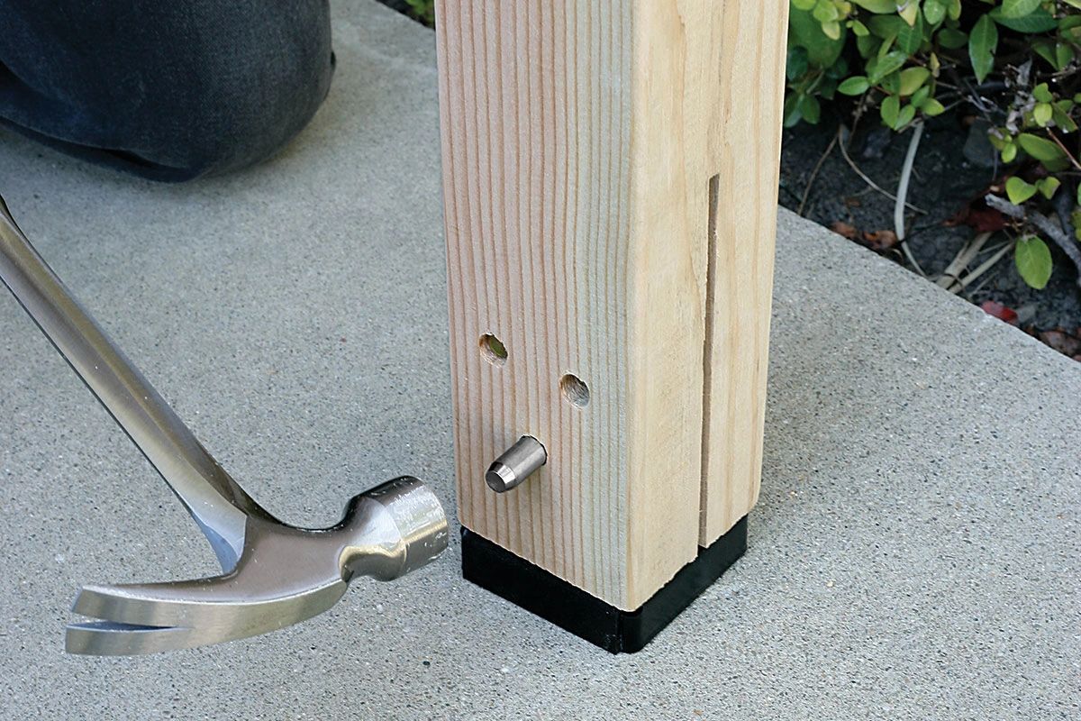 Choosing a Post Base for a Timber Frame Structure