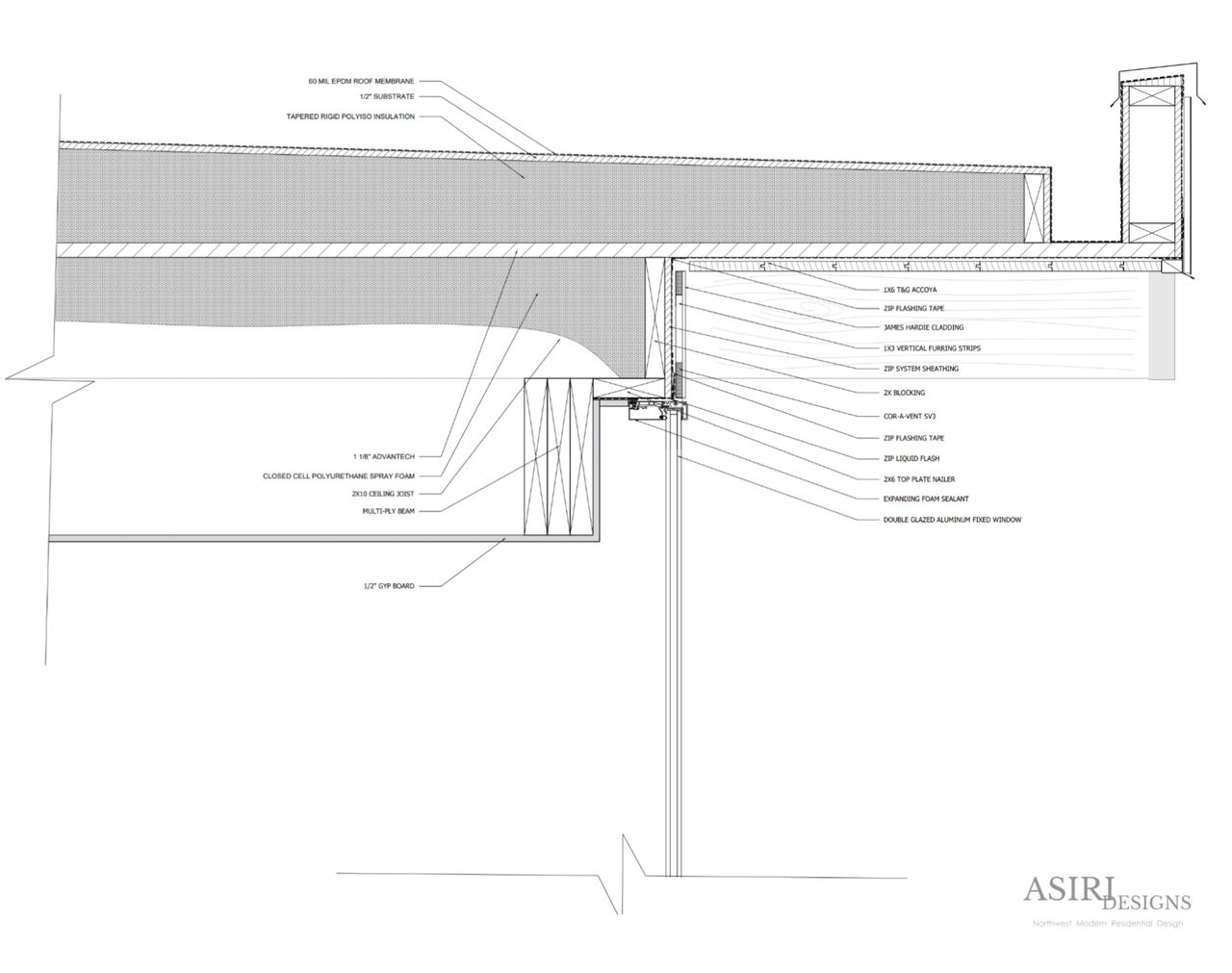 Achieving Flush Floor To Ceiling Windows