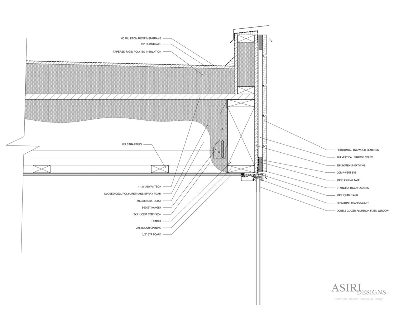 Achieving Flush Floor To Ceiling Windows