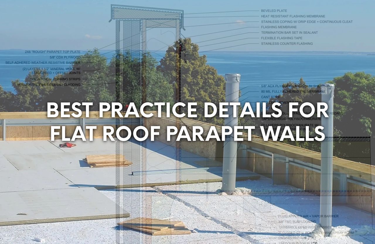 Best Practice Details For Flat Roof Parapet Walls