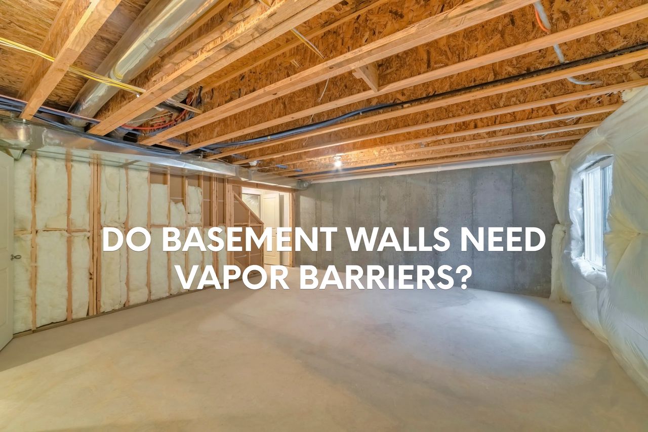 Do Basement Walls Need A Vapor Barrier?