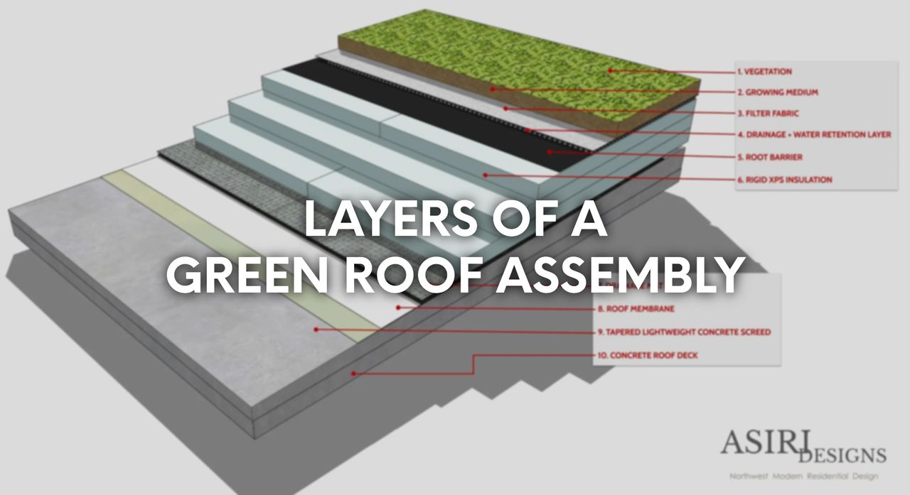 Layers of a Green Roof Assembly