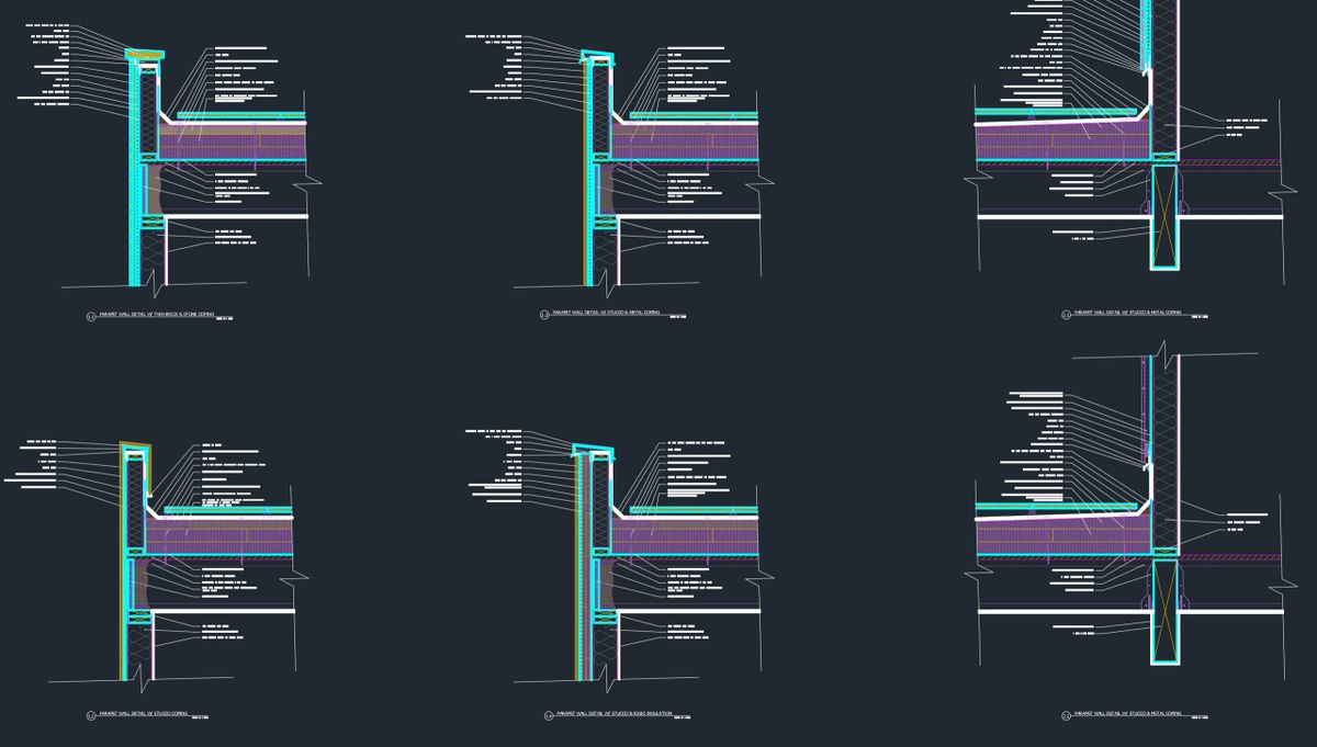 High Performance CAD Details Bundle