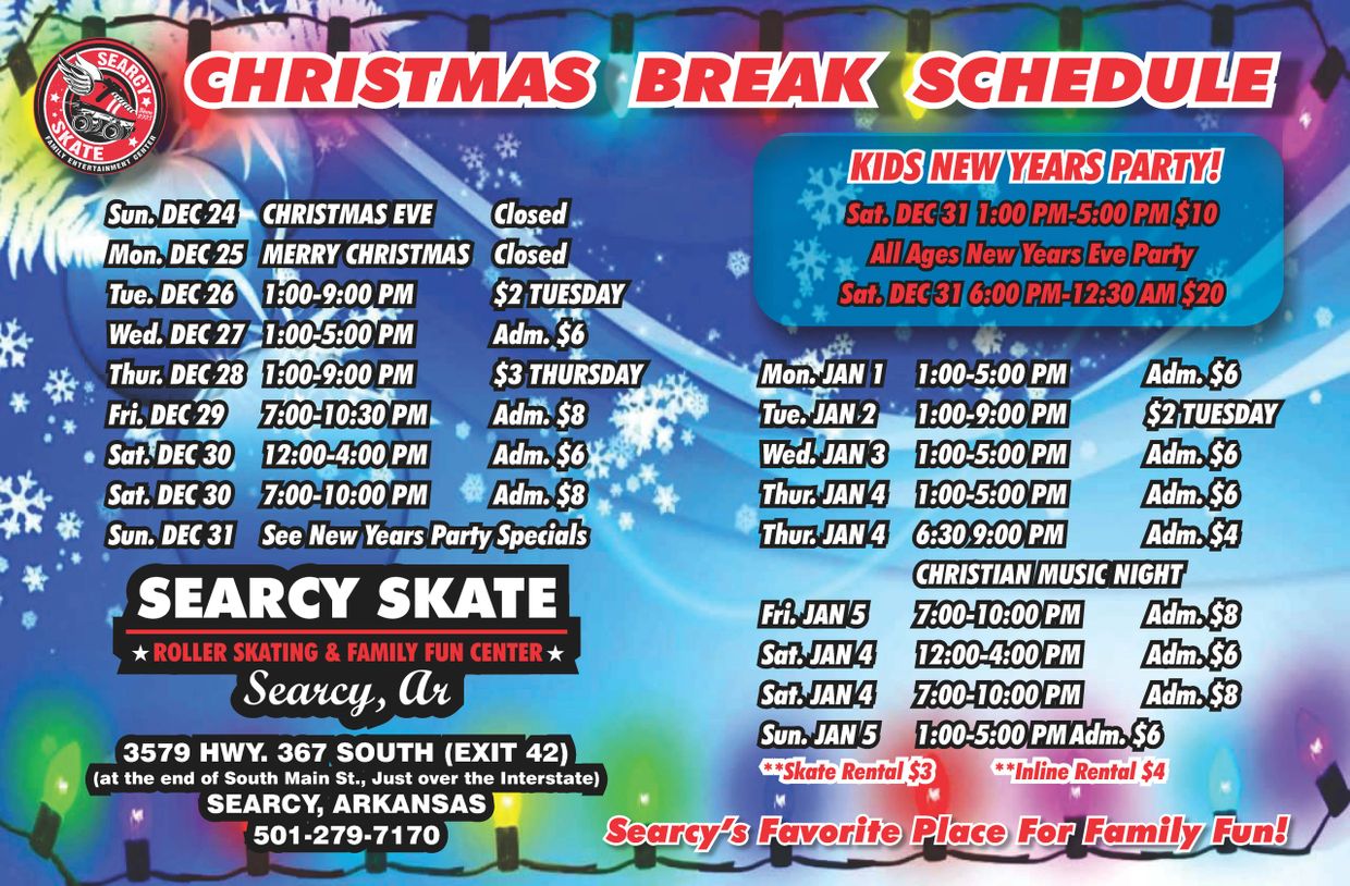 Roller Skating - Searcy Skate Family Entertainment Center