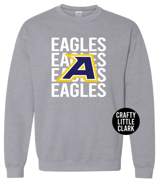 Exclusive Aviston Eagles PTA Design #6 Crewneck