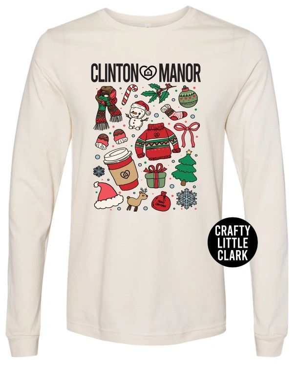 Clinton Manor Christmas Shirt Order