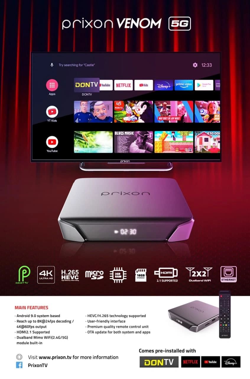 New PRIXON OTT Boxes coming soon to the Mongoose Store