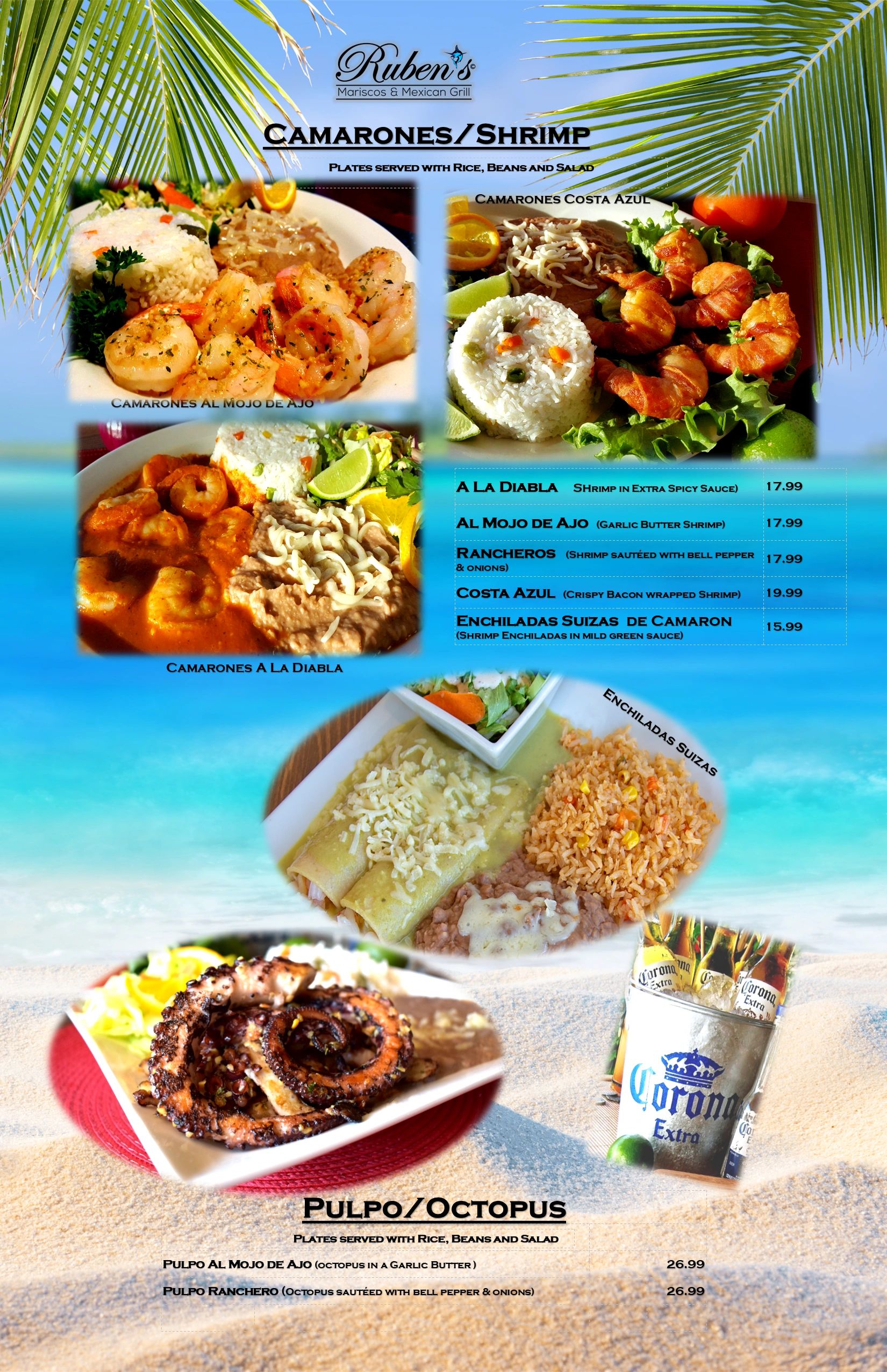 Ruben's Mariscos and Mexican Grill