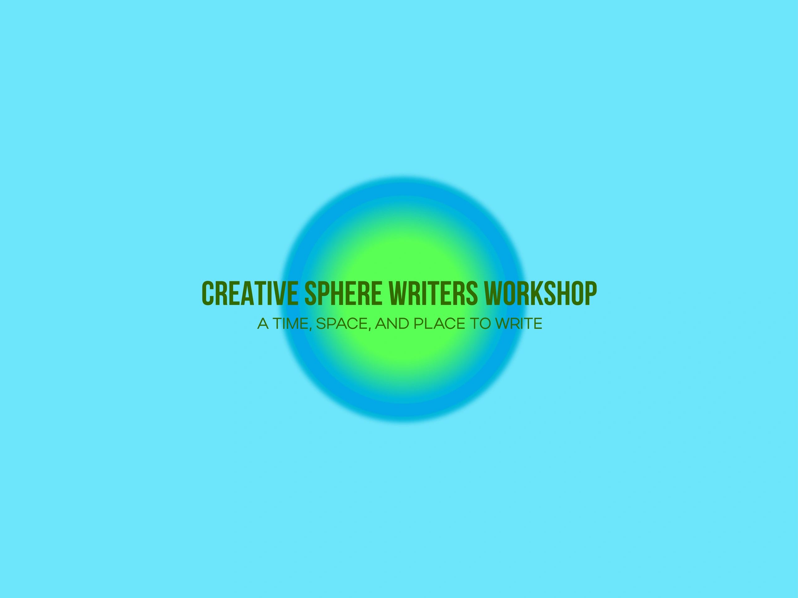 Creative Sphere Writers Workshop