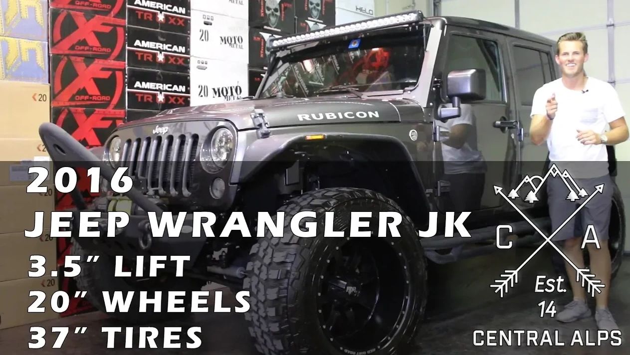 Tips For Installing a 3.5" RCX Lift on a 2016 Jeep Wrangler JK