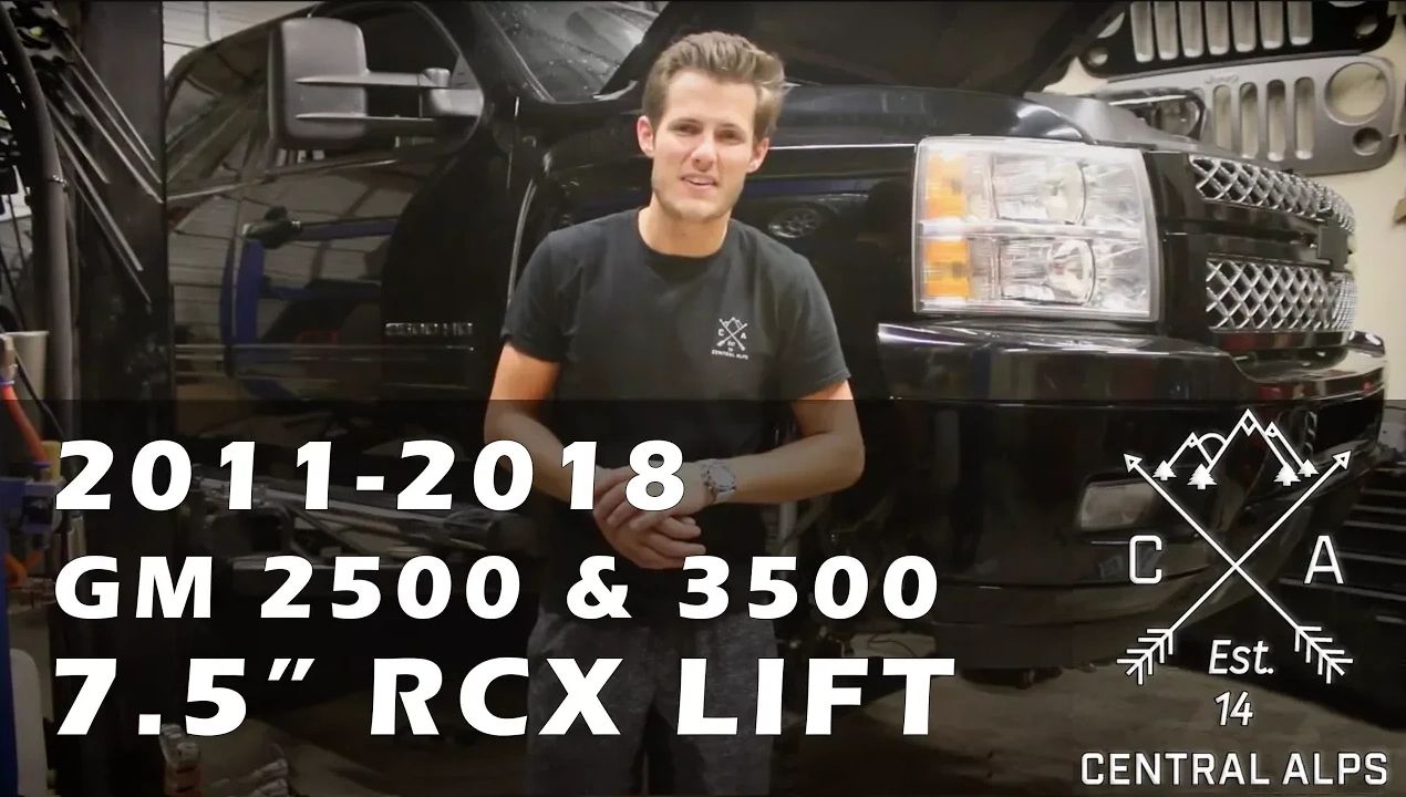 2011-2018 GM 2500 Pickup 7.5" RCX Lift Tips and Tricks