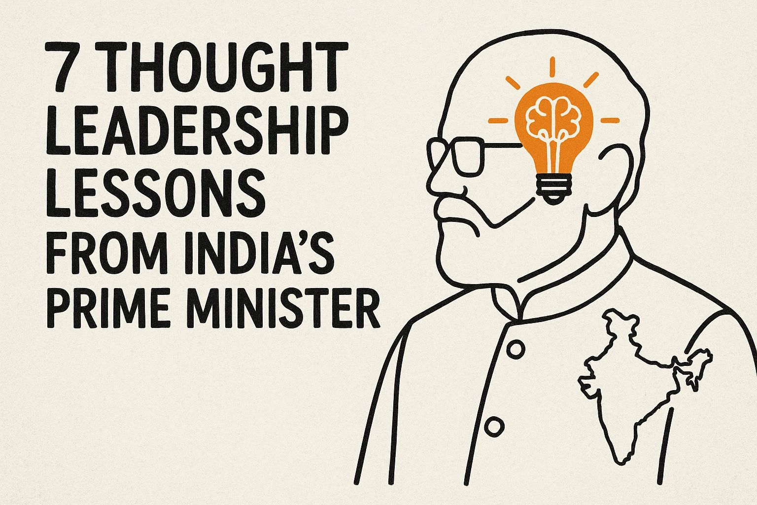 7 Thought Leadership Lessons from PM Narendra Modi
