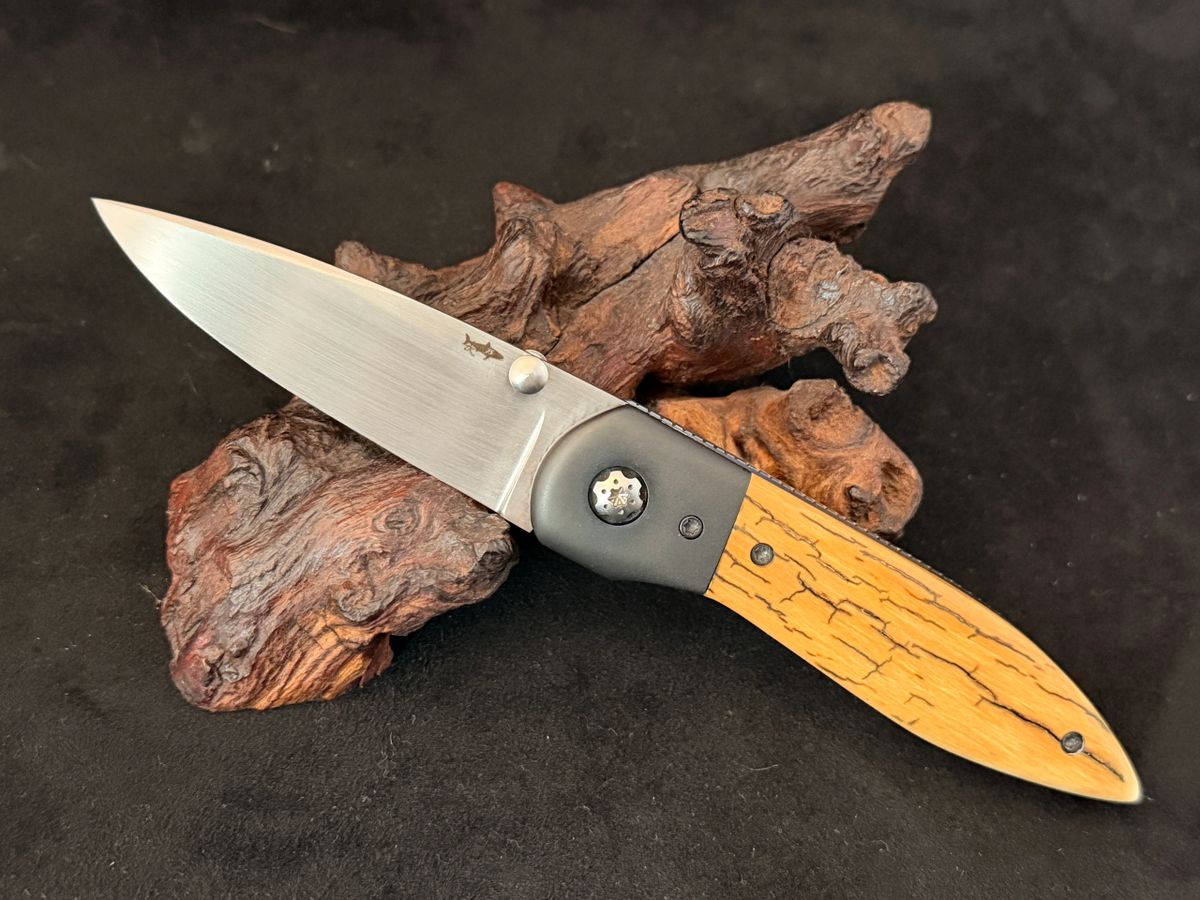 Stainless Folder with Ivory Scales