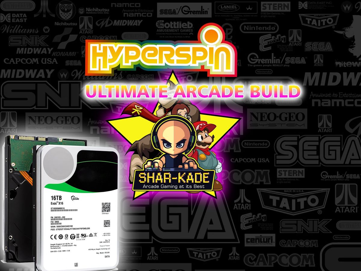 Hyperspin Arcade Drives