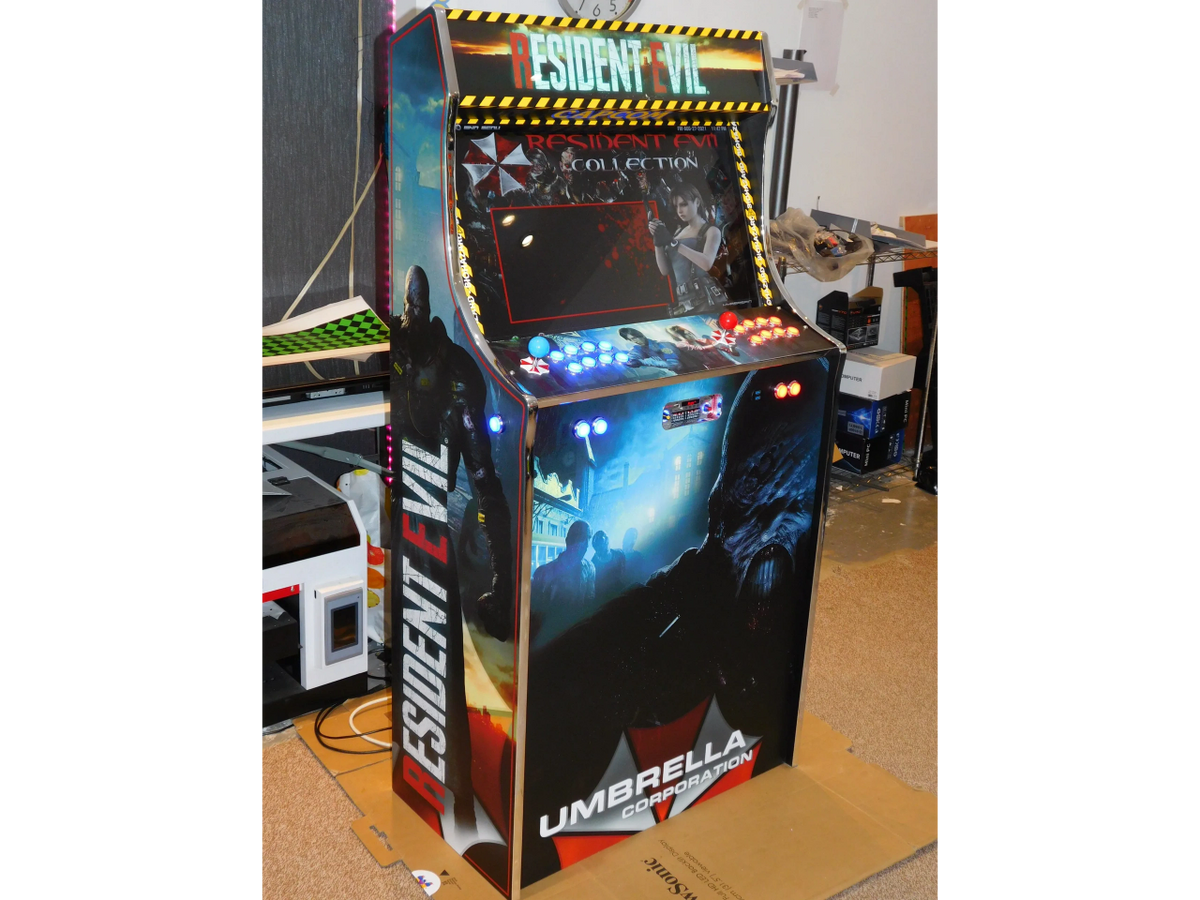 Resident Evil Custom Arcade Standup Cabinets (HyperSpin)