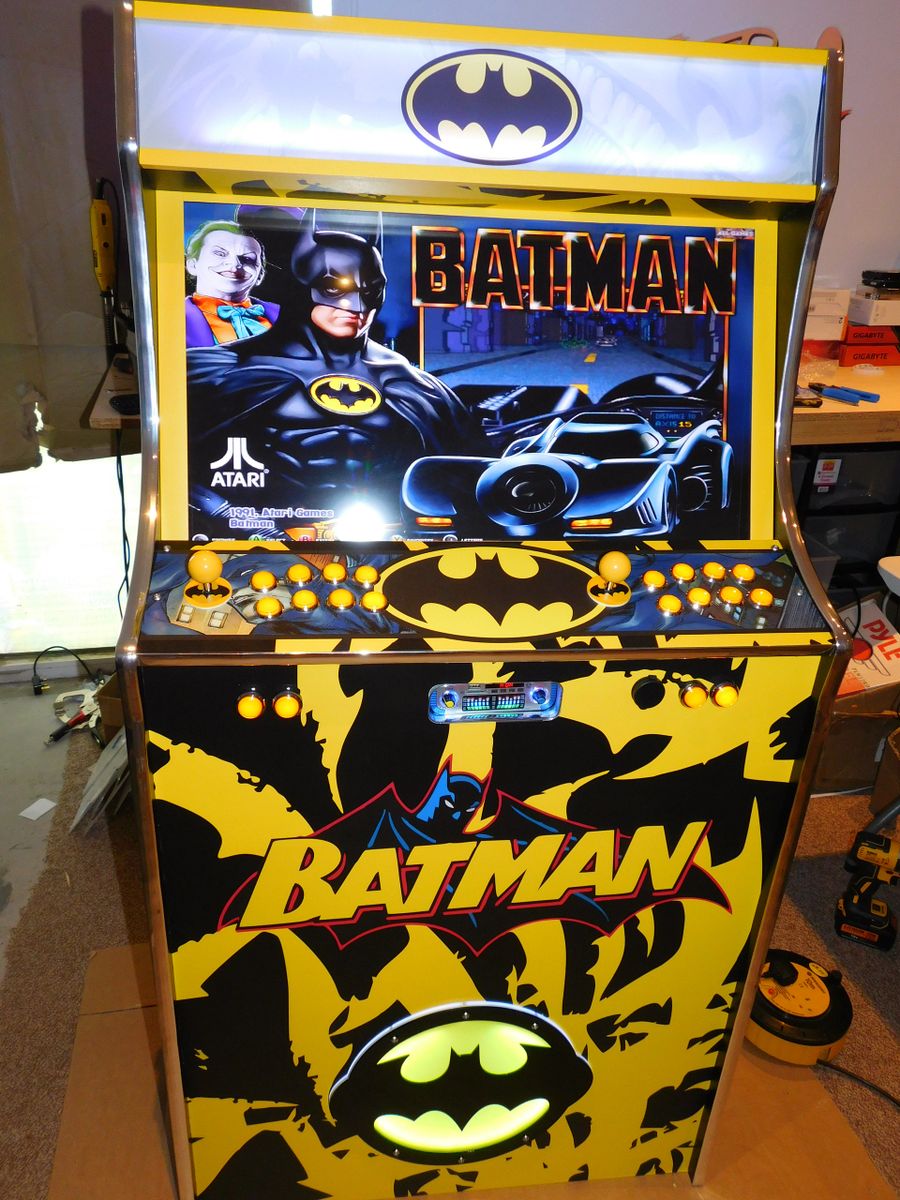 BATMAN Custom Arcade Standup Cabinets (HyperSpin)