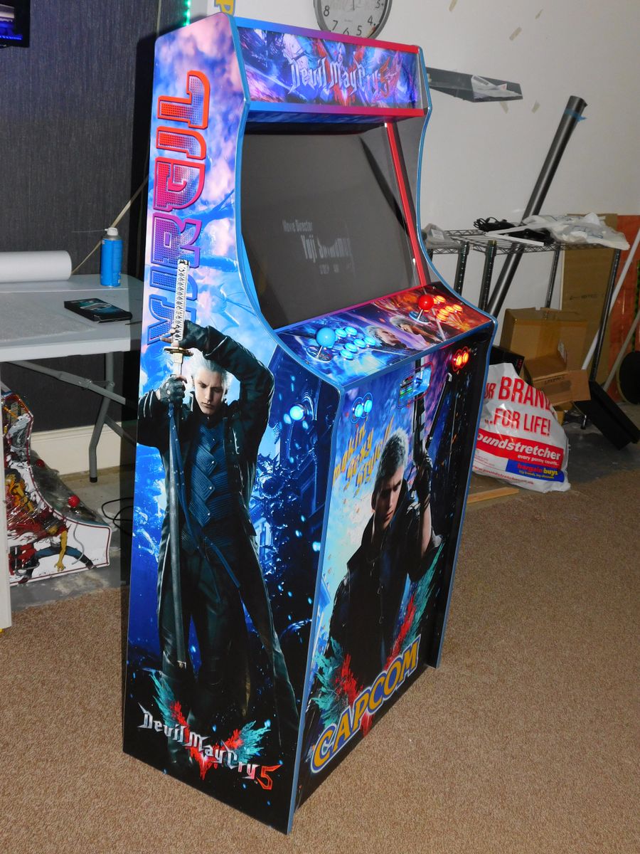Devil May Cry Custom Arcade Standup Cabinets (HyperSpin)