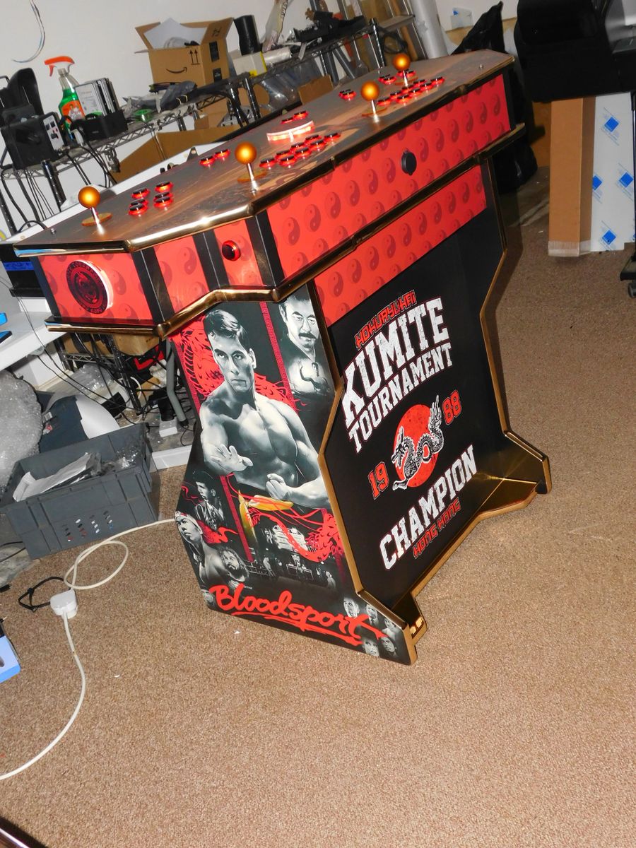 Ultimate 4 Player Arcade Control Panel With Pedestal (2in1) 32TB Hyperspin