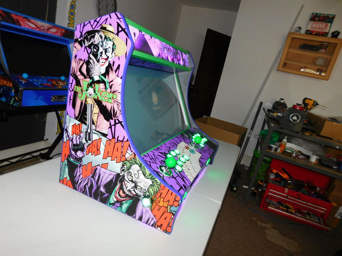 Joker Custom Arcade Bartop Cabinet (HyperSpin)