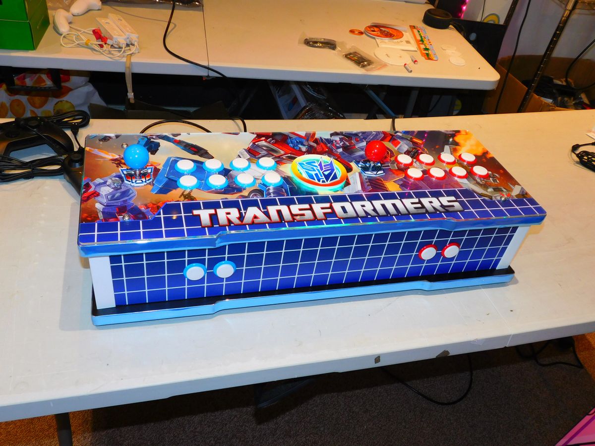 Transformers Ultimate Delux Custom Arcade Plug N Play Fight Stick (16TB ...