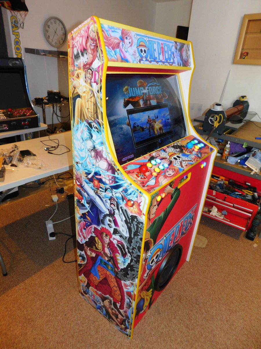One Piece Custom Arcade Standup Cabinets (HyperSpin)