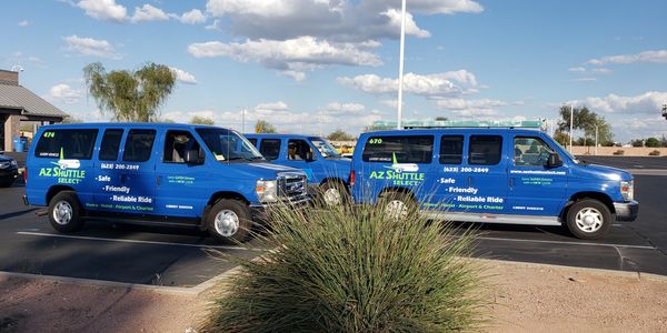 7 Passenger, Large Luggage Space - AZ Shuttle Select