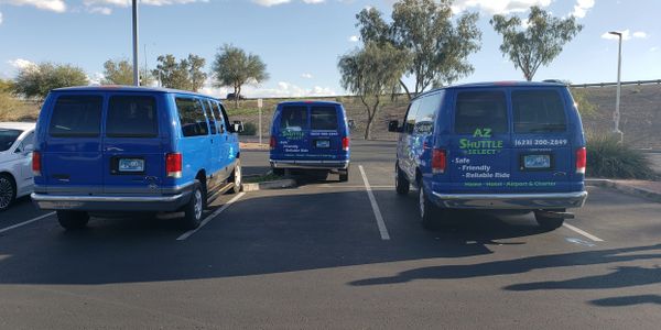 7 Passenger, Large Luggage Space - AZ Shuttle Select