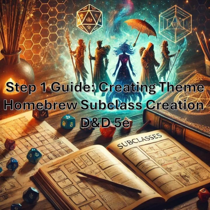 D&D Homebrew Subclasses Creation: Creating Themes