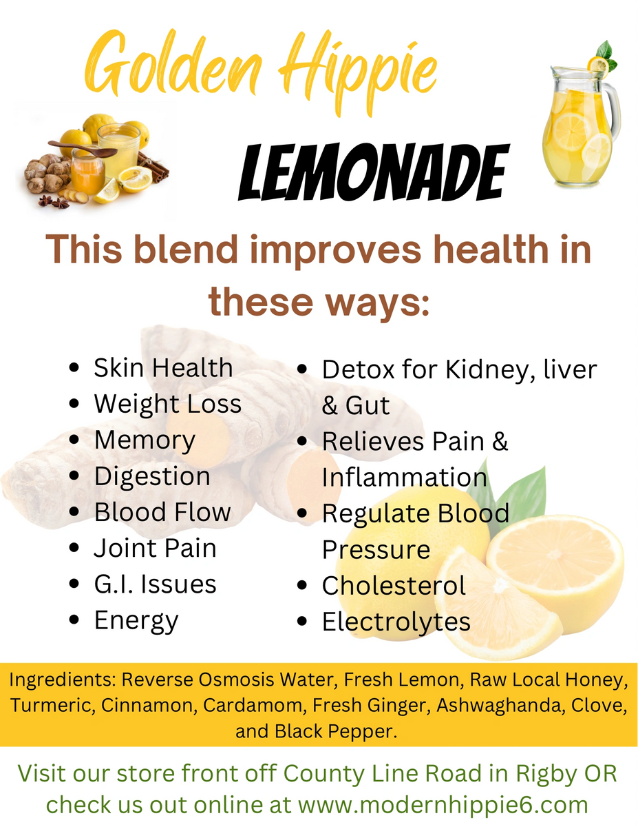 Golden Hippie Lemonade
