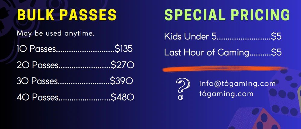 T6 Game Link - All Access Pass, Gamer Deals, Game Passes