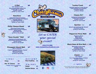 Cheezylicious Food Truck - Home