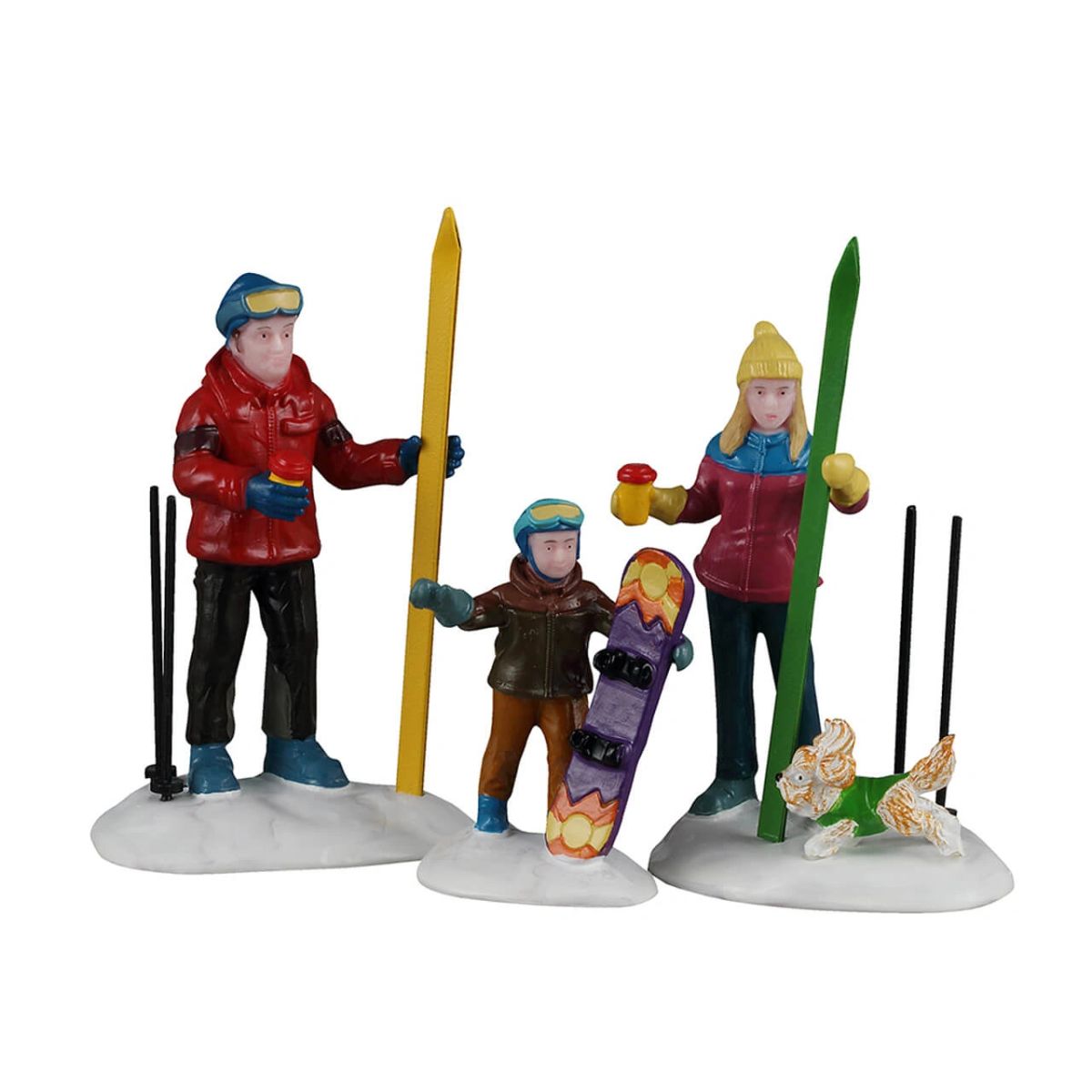 Lemax, Family Ski Day, Set Of 3 - ON BACKORDER (Expected By Sep 2026 ...