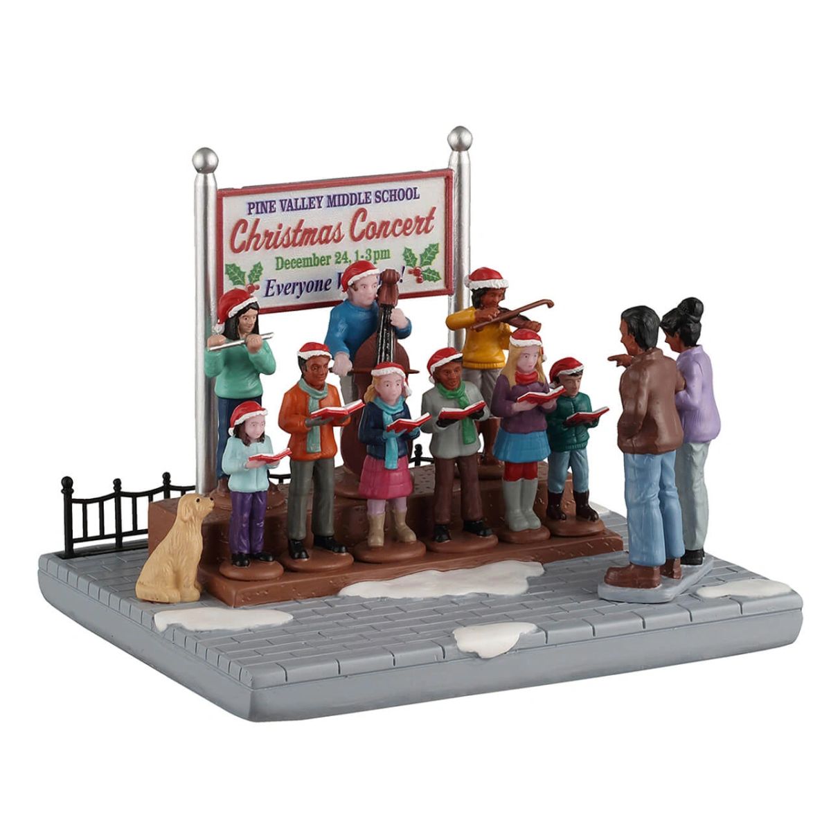 Lemax, School Christmas Concert - ON BACKORDER (Expected By Sep 2026)
