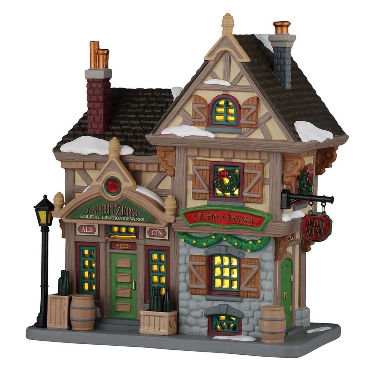 Lemax, J. Spritzer's Holiday Libations and Wines - ON BACKORDER ...