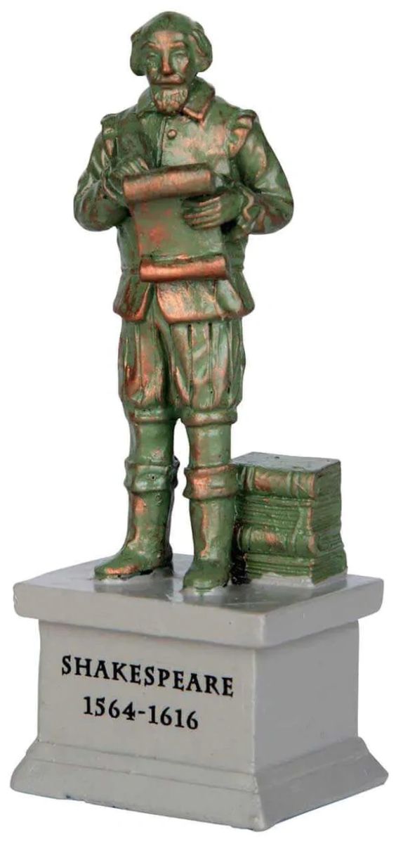 Lemax, Park Statue - Shakespeare