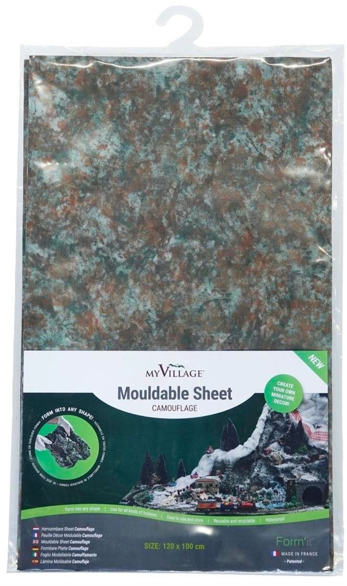 MyVillage, Mouldable Sheet Camouflage, 50 x 60 CM