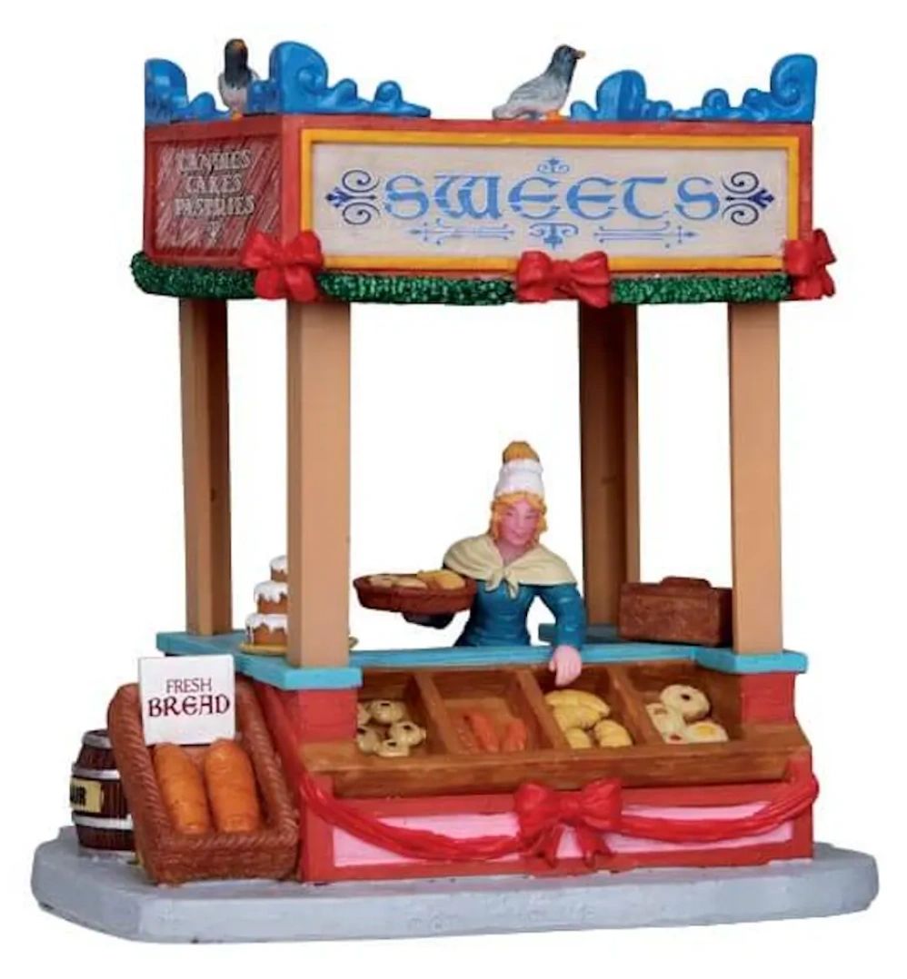 Lemax, Sweets Market Stall - PRE-LOVED