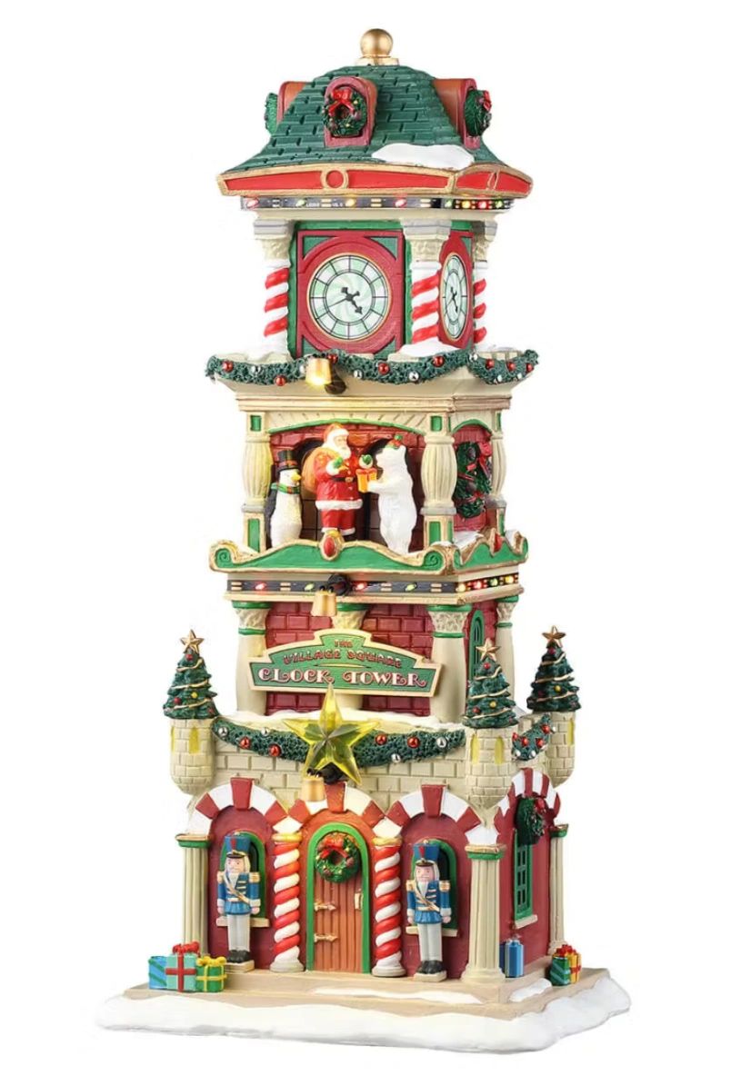 Lemax, The Village Square Clock Tower