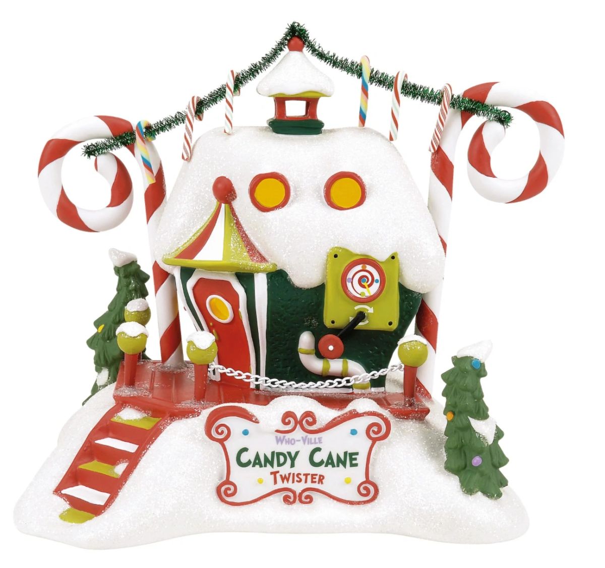 Dept 56. Who-Ville Candy Cane Twisters, Grinch™ Village - ON BACKORDER ...