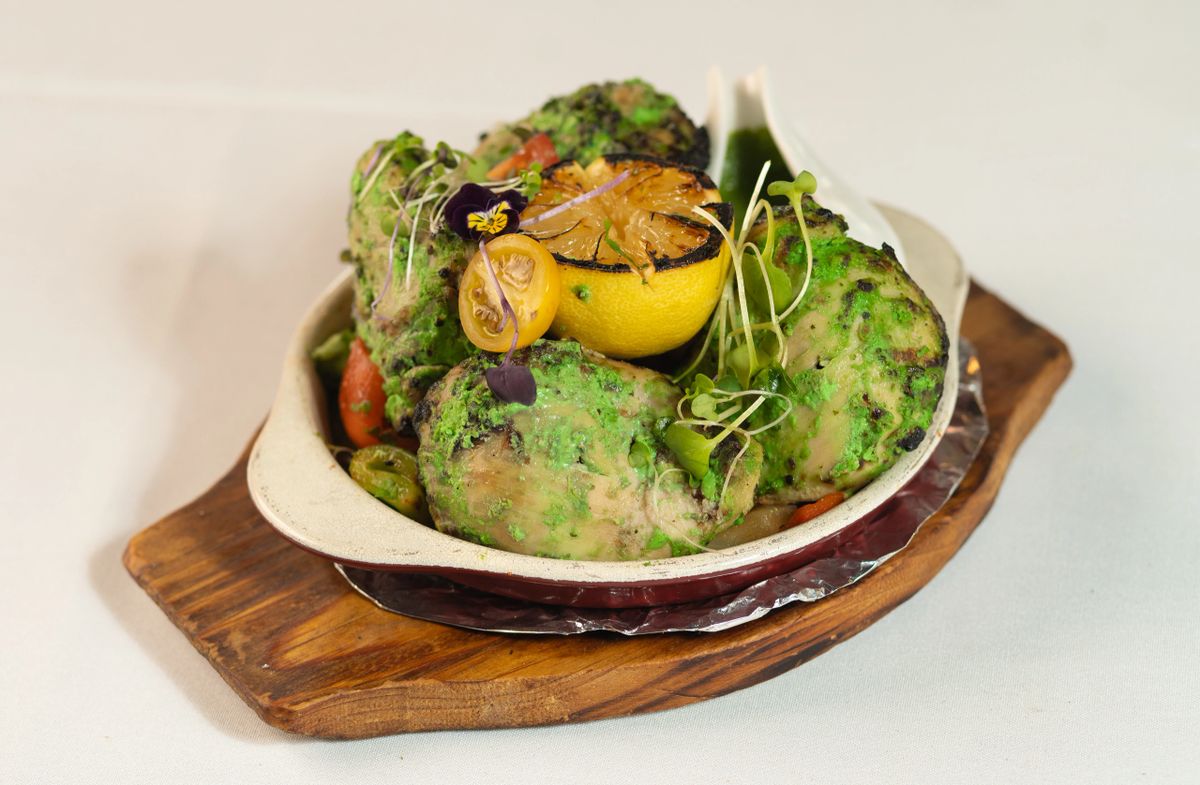 Chicken Tikka Hariyali